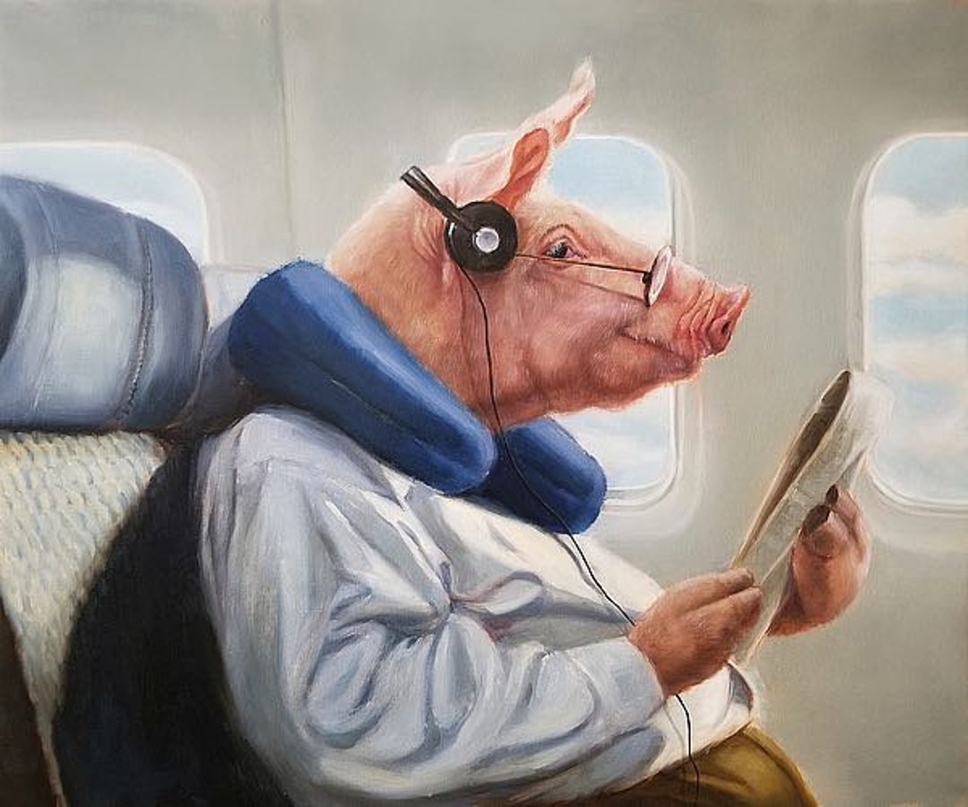 When Pigs Fly No. 2 - Art Print - Etsy