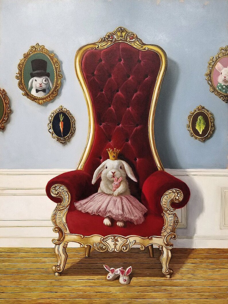 Little Princess - Art Print - Etsy