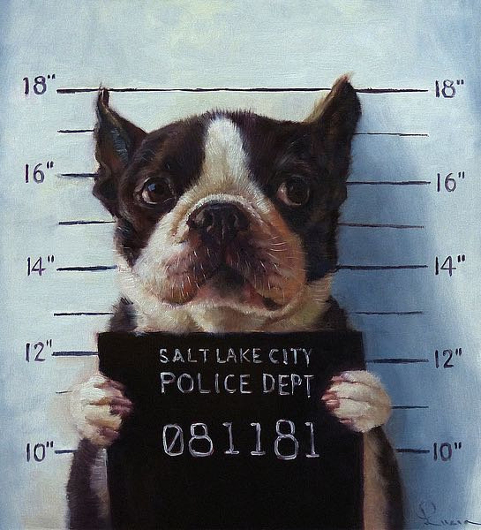 Mug Shot Art Print - Etsy