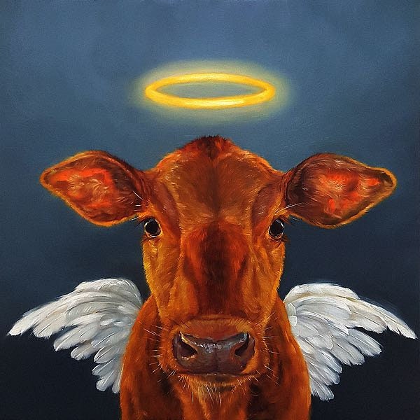 Holy Cow Art Print - Etsy