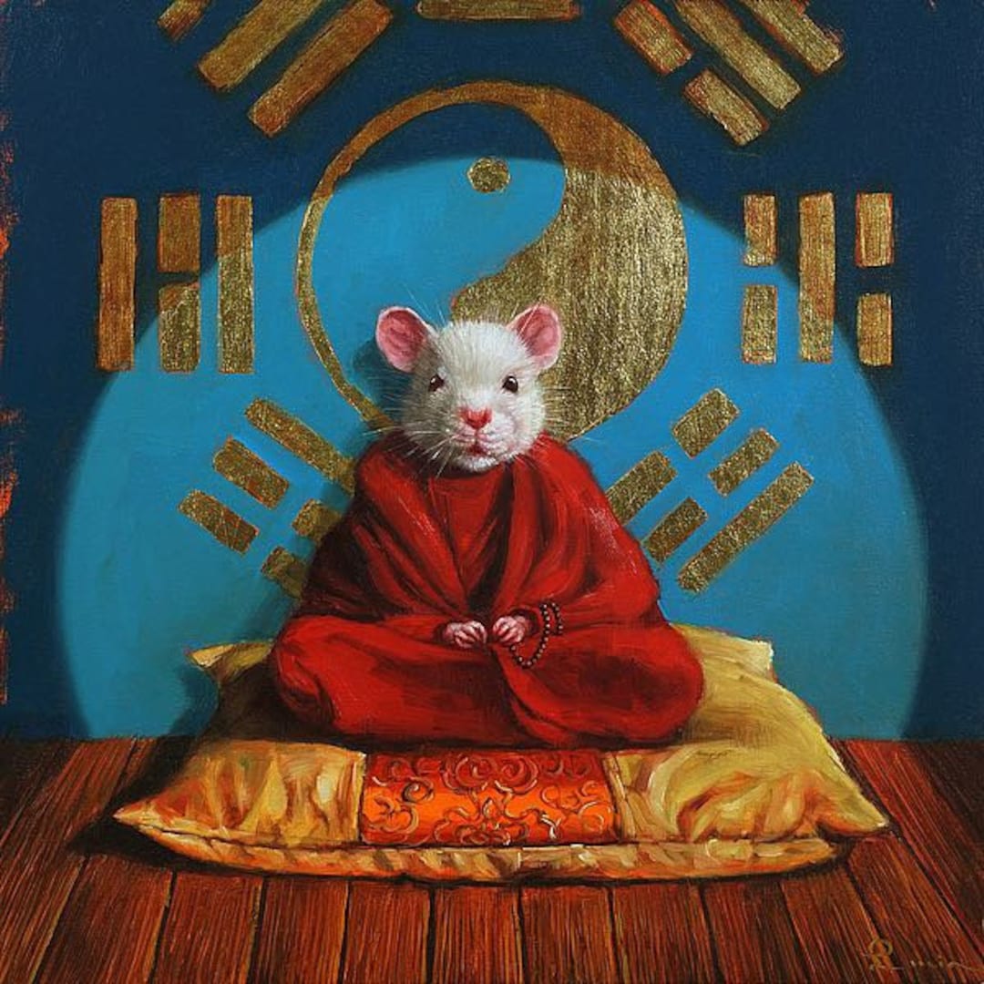 Inner Peace - Art Print - Etsy