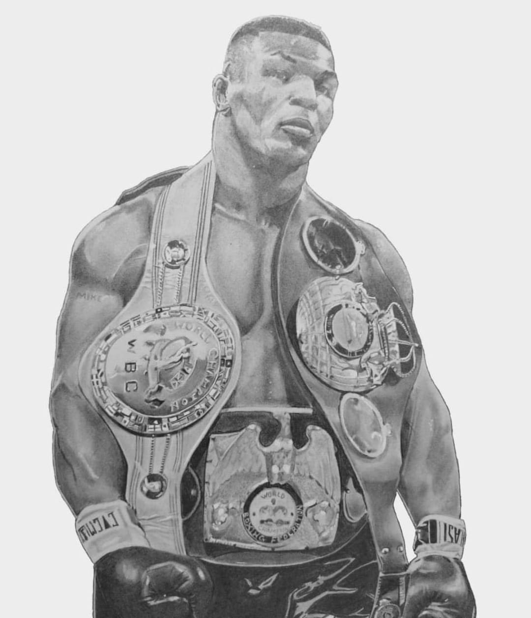 Original Drawing of Mike Tyson on A3 Paper - Etsy