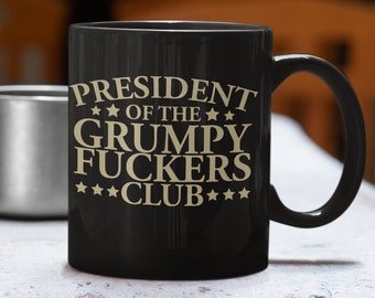 Grumpy Fucker Club - Etsy