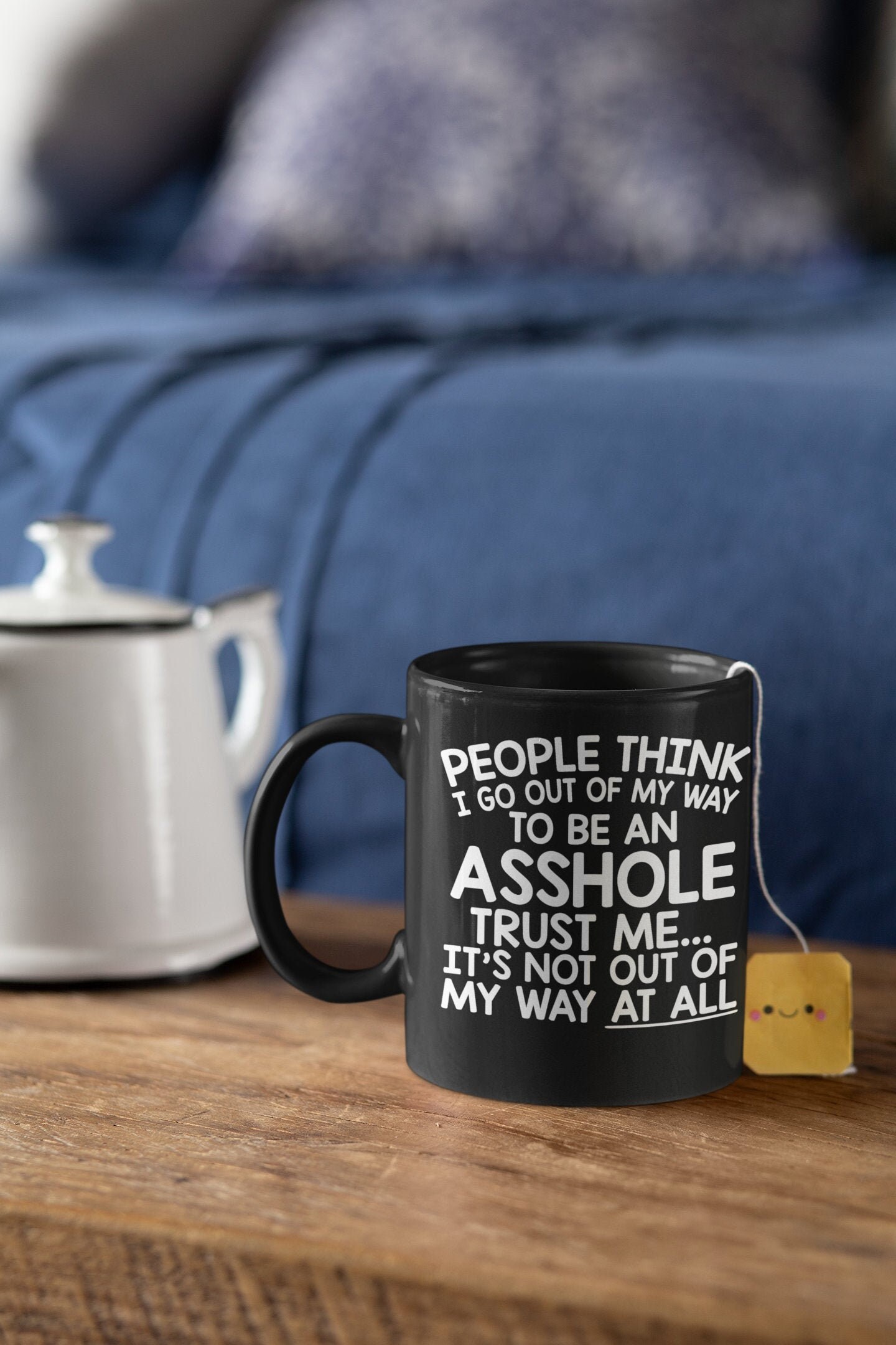 People Think Im An Asshole Funny Novelty Coffee Mug Etsy
