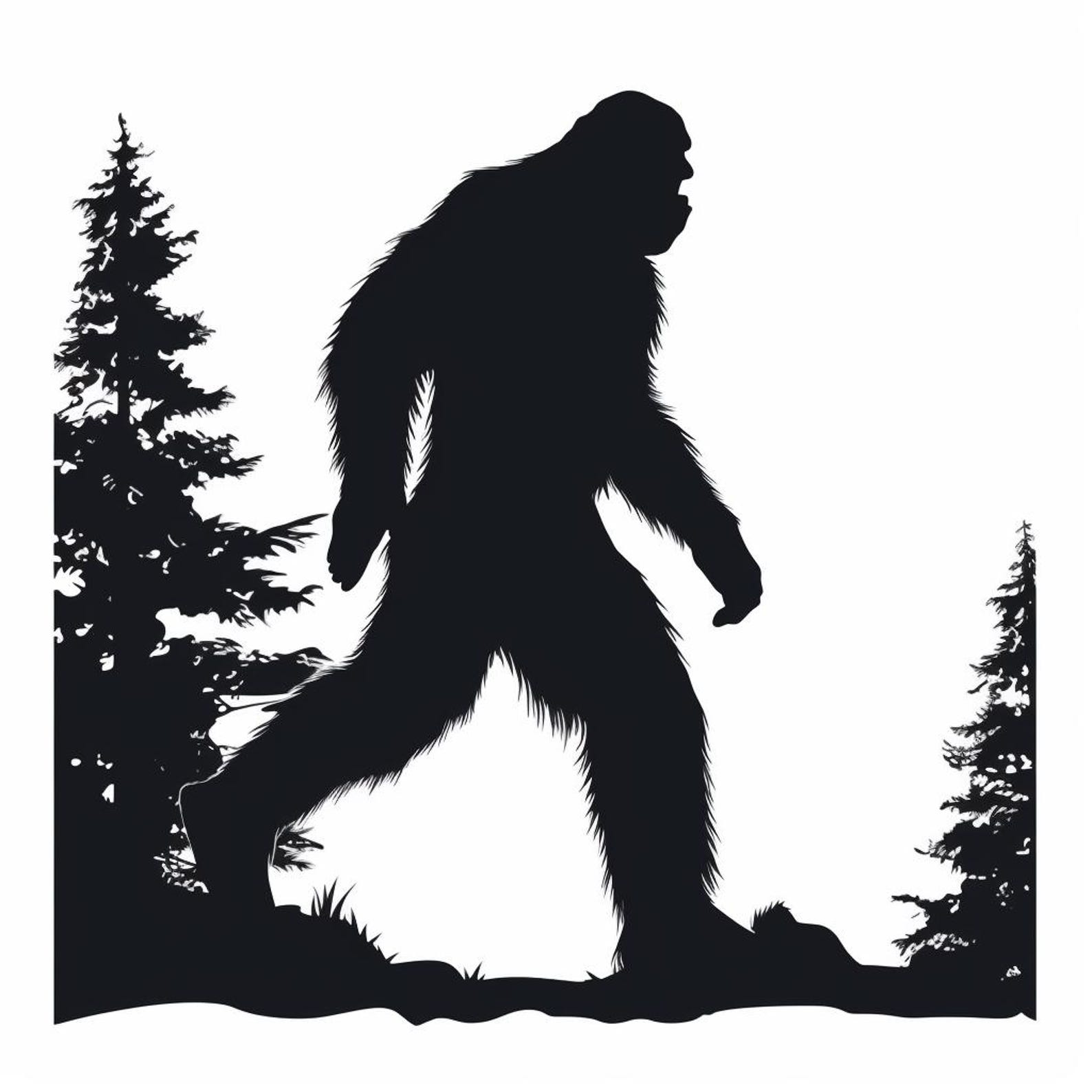 Bigfoot Clip Art - Etsy