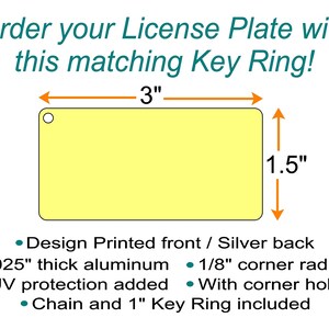 Explore Letter Art License Plate With Optional Matching Key Chain - Etsy