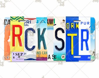 License Plate Star - Etsy