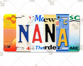 Nana License Plate - Etsy