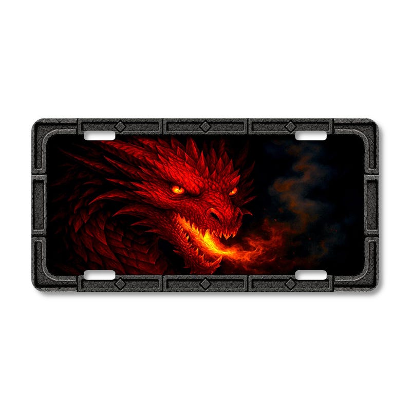Dragon Plates - Etsy