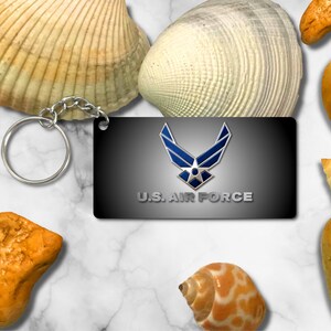 US Air Force Symbol License Plate With Optional Matching Key Chain - Etsy