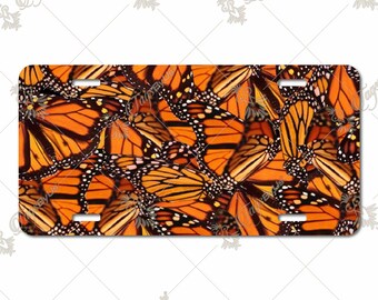 Monarch Butterfly License Plate - Etsy