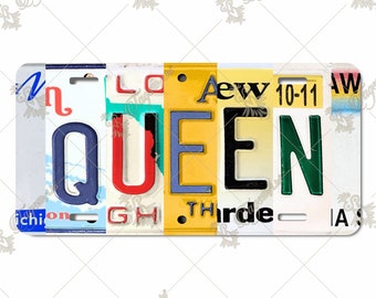 Queen License Plate | Etsy