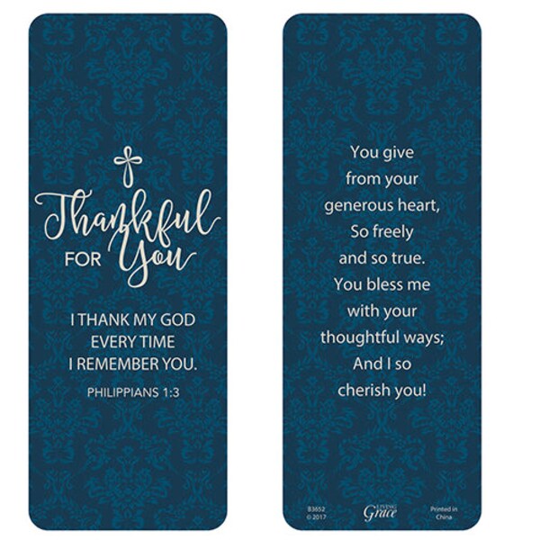 Thank You Bookmark - Etsy