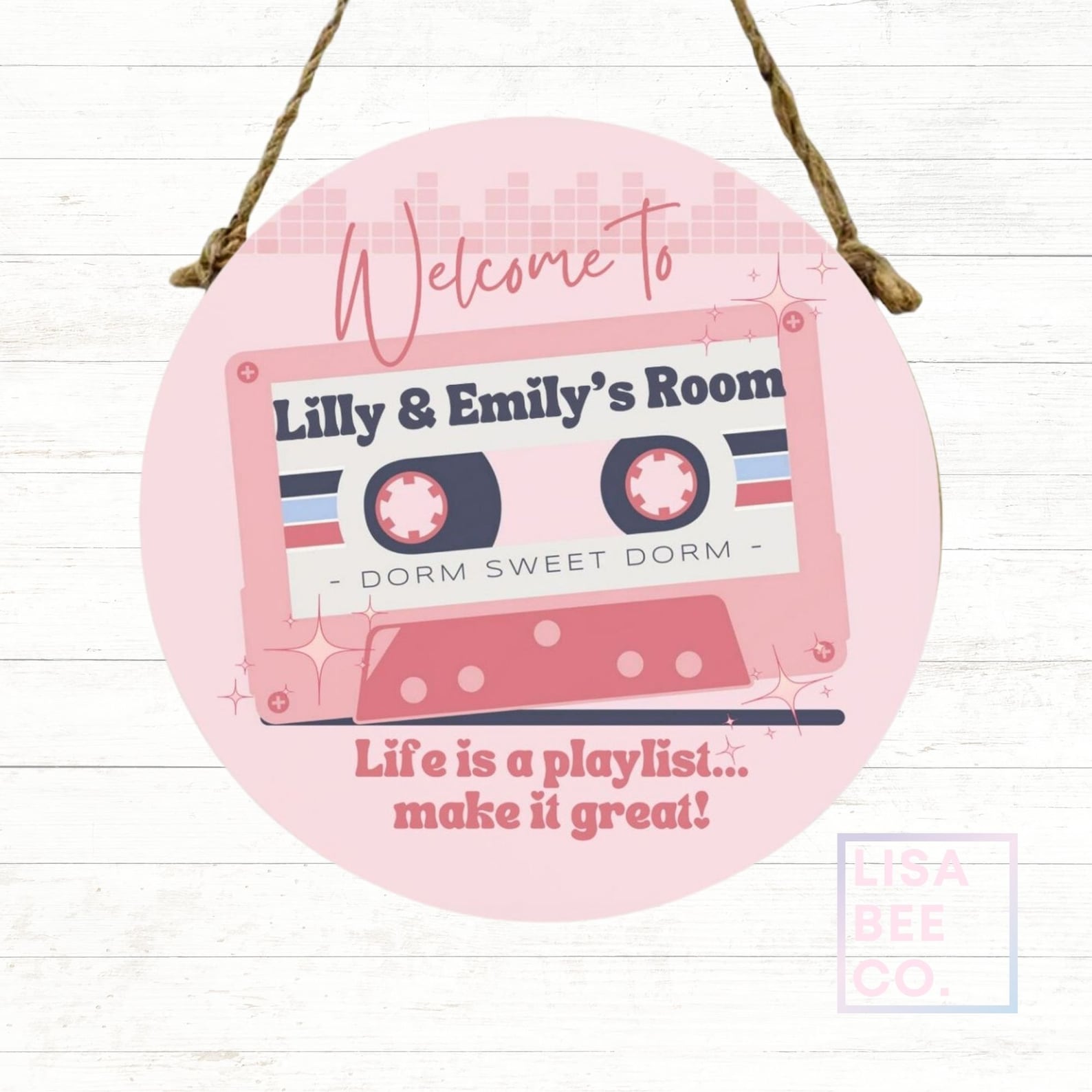 Dorm Door Sign, Dorm Room Essentials, Dorm Door Name Sign, High School ...