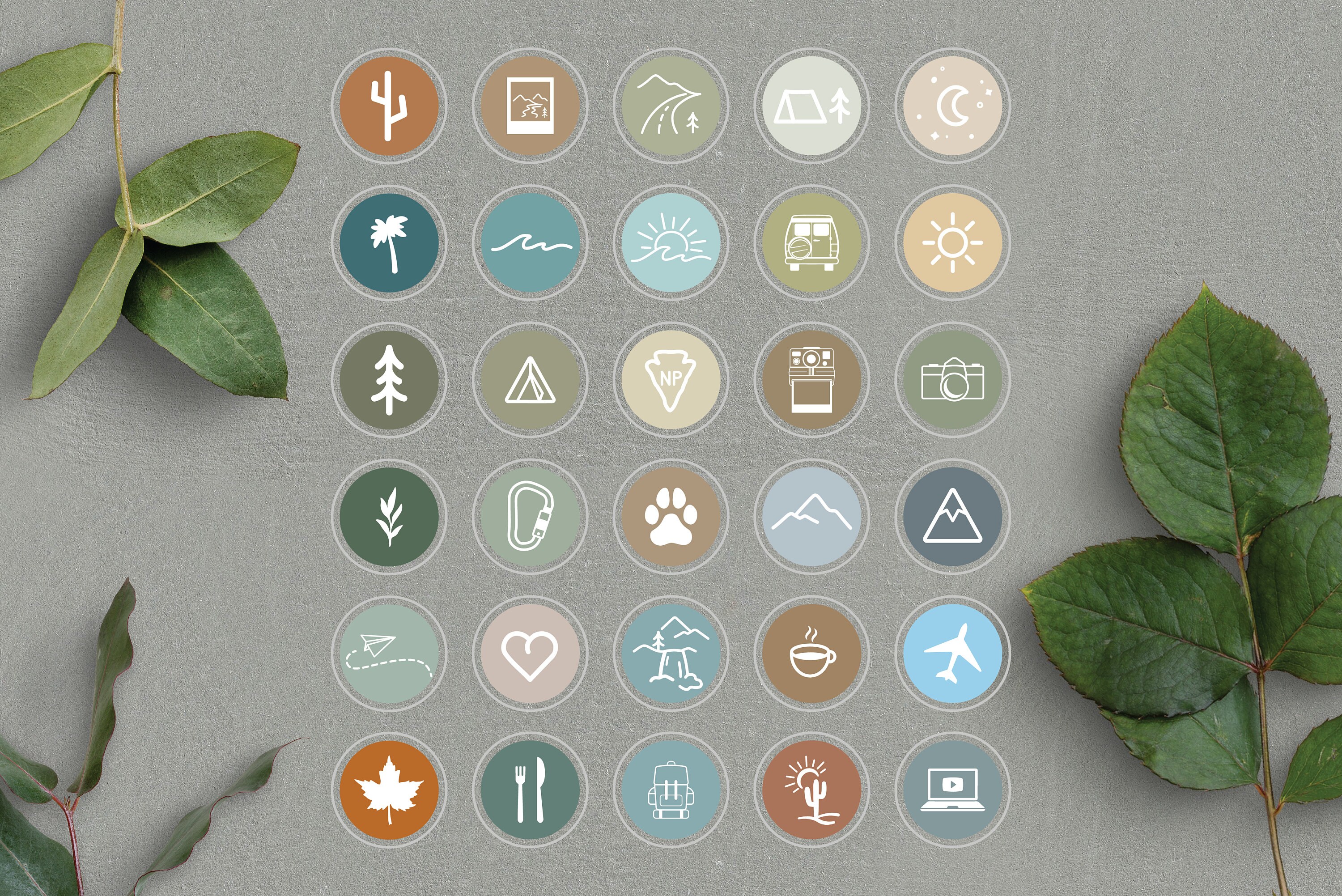 30 Instagram Highlights / App Icons Photographer Outdoors - Etsy