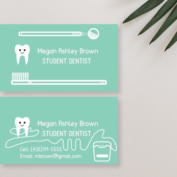Dentist Business Card - Etsy