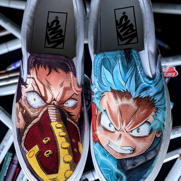 Custom Vans Slip Ons - Etsy