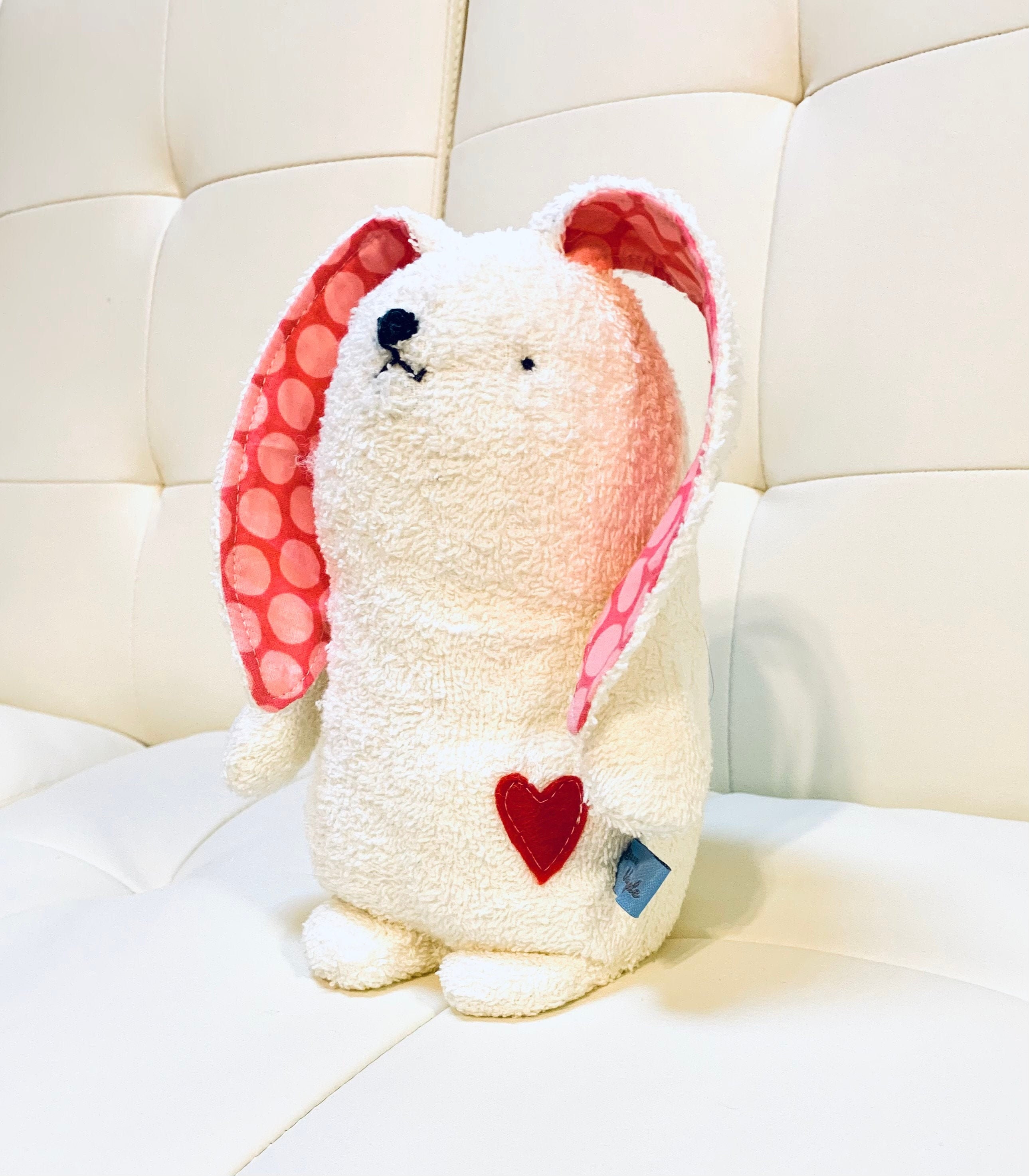 100% Terry Cloth Bunny Plush PDF Patterns and Tutorial - Etsy