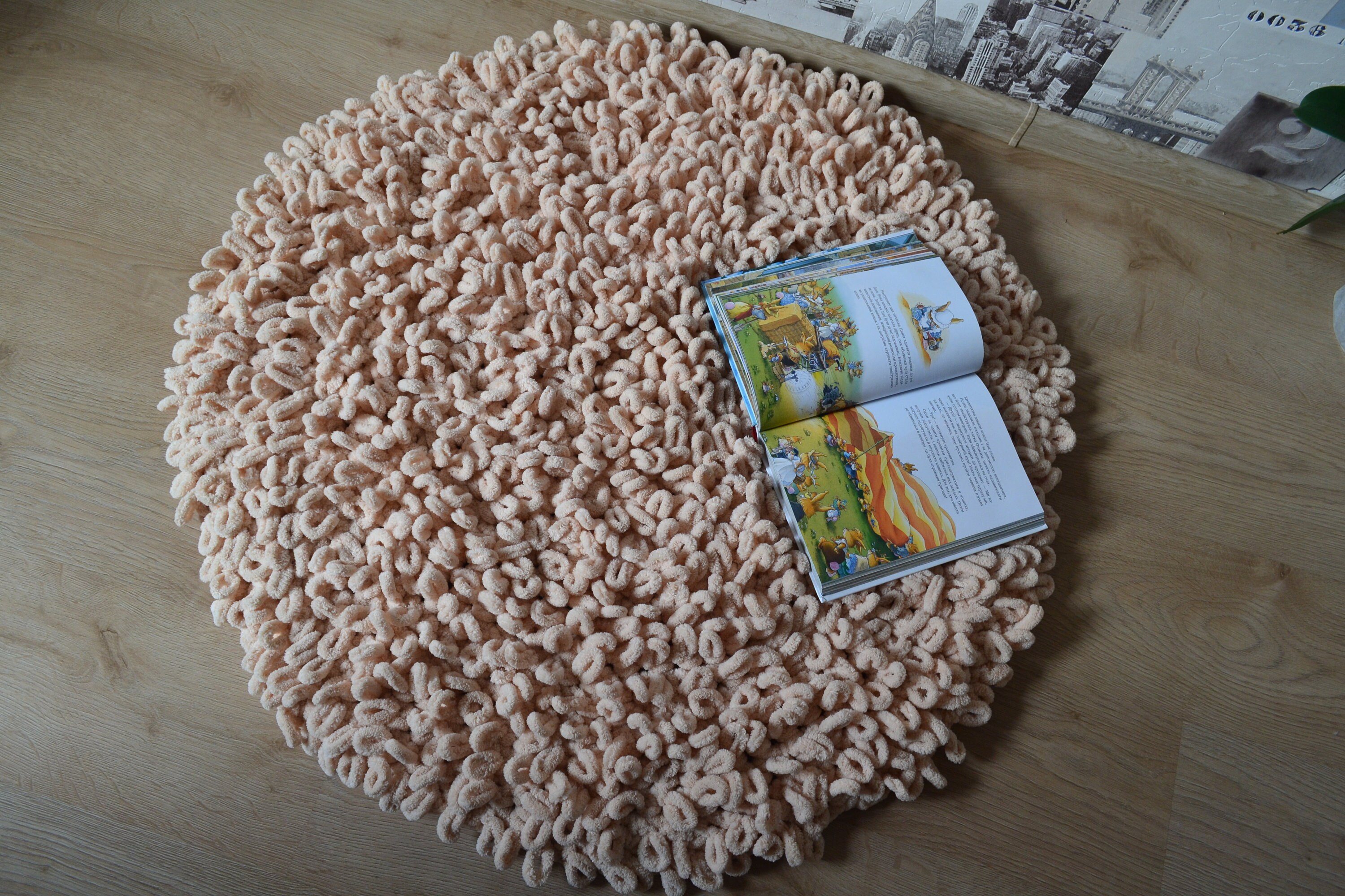 Modern Round Rug Montessori Furniture Scandinavian Nursery | Etsy