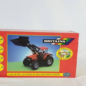 Case IH MX 110 Maxxum Tractor With Loader Diecast 1:32 - Etsy