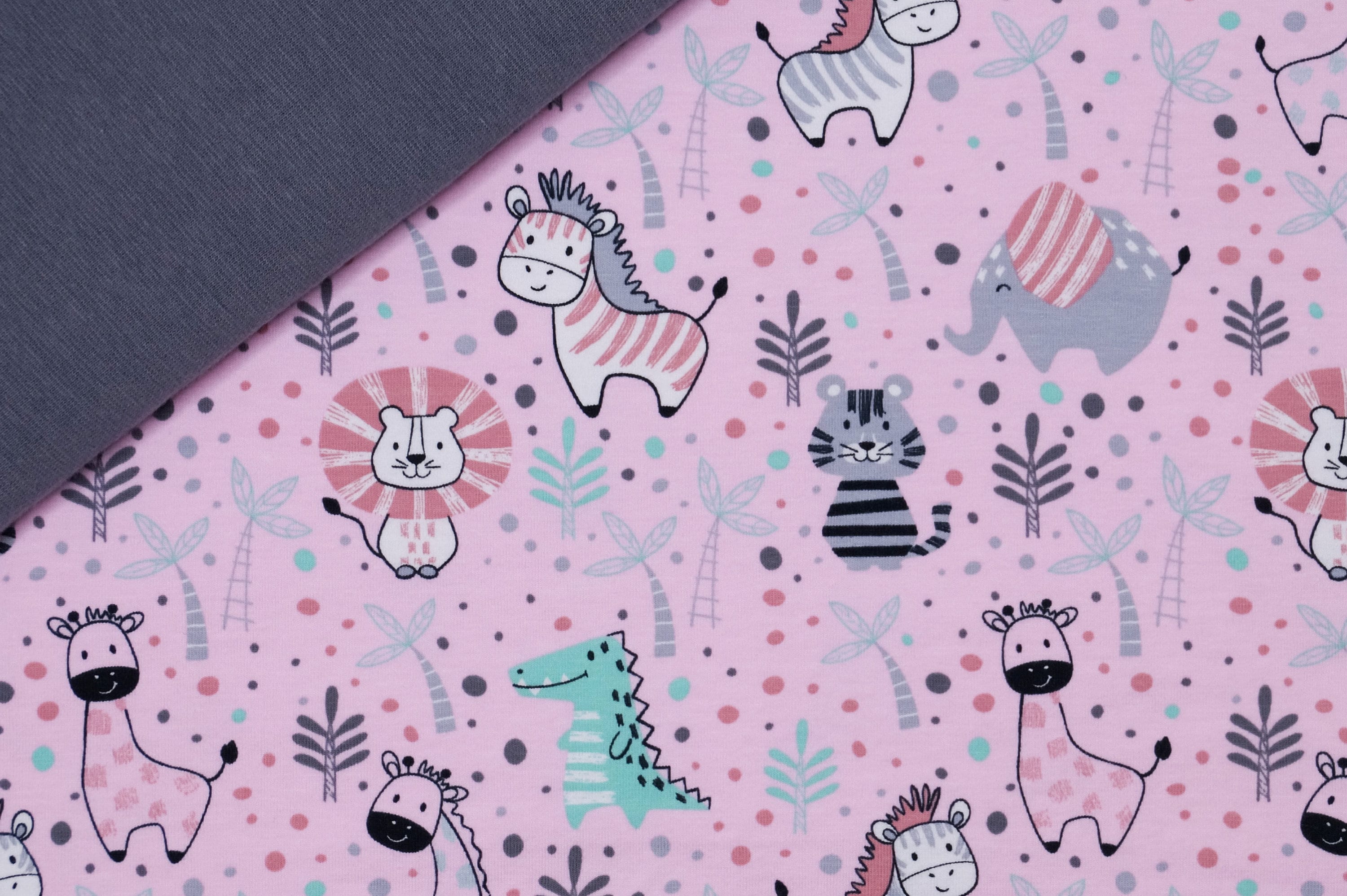 Pink Zoo Animals With Growing Pants for Babies and Toddlers - Etsy