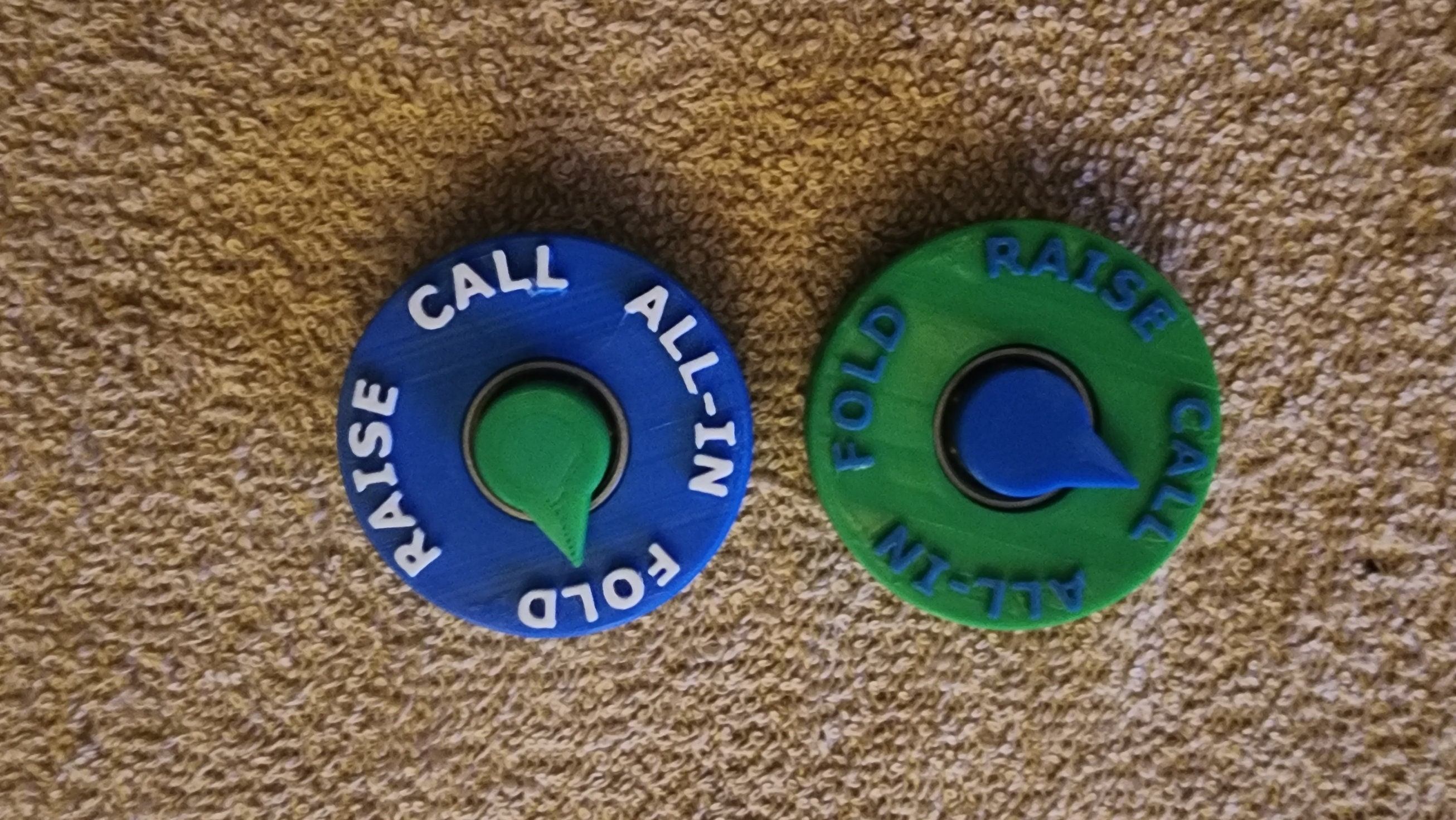 Poker Decision Making Fidget Spinner Card Guard - Etsy