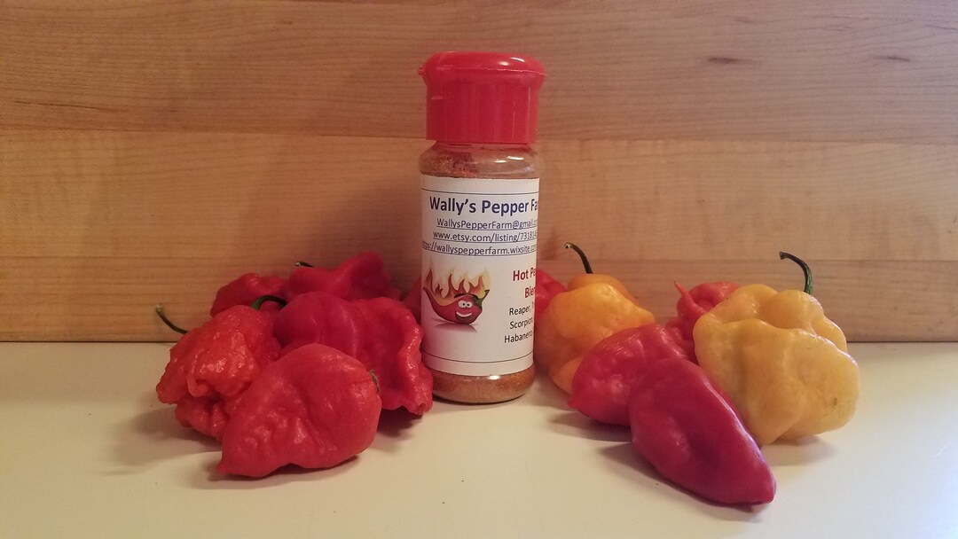 Extremely Hot Pepper Blend (powder) - Etsy