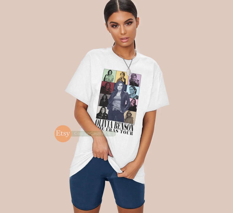 Olivia Benson Shirt Cool Funny Fan Art Poster Tee 90s Concert Style T ...