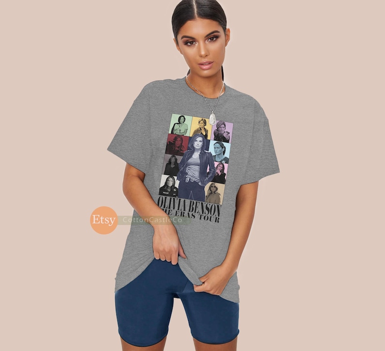 Olivia Benson Shirt Cool Funny Fan Art Poster Tee 90s Concert Style T ...