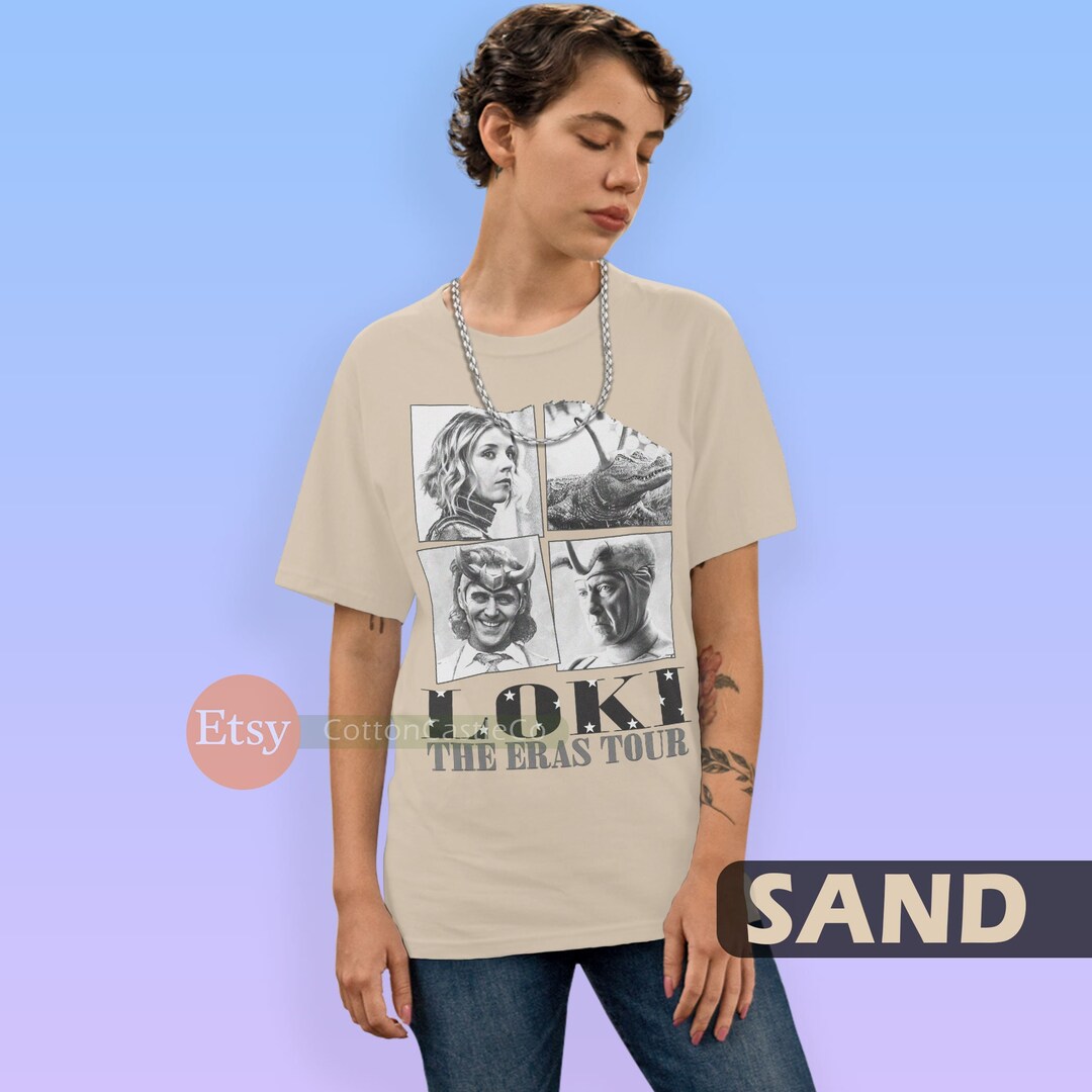 Loki Shirt Sylvie Tee the Variants Tva Tour Concert Style Bootleg Light ...