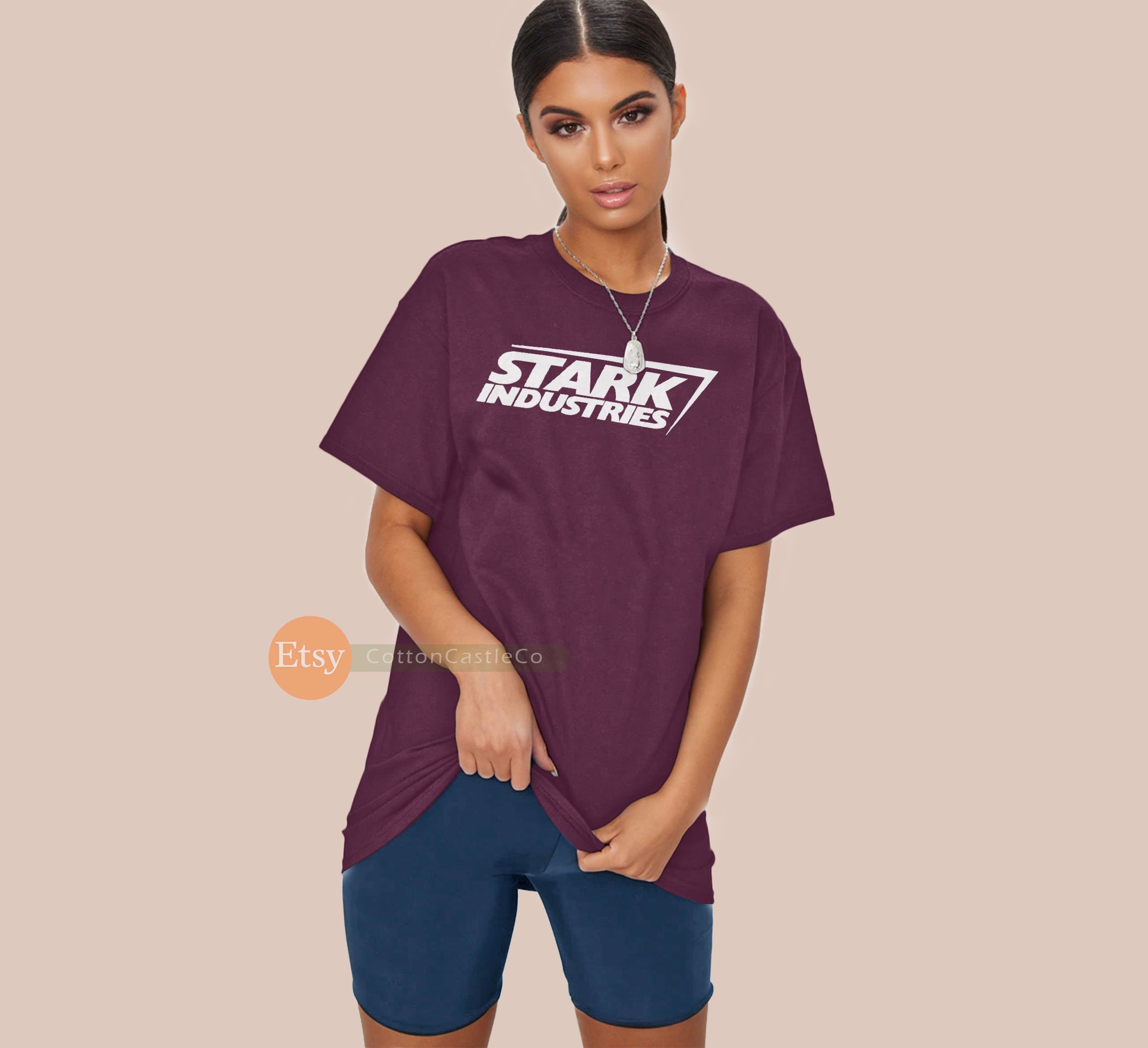 Stark Industries T-shirt Inspired by Tony Stark Shirt Iron Man - Etsy