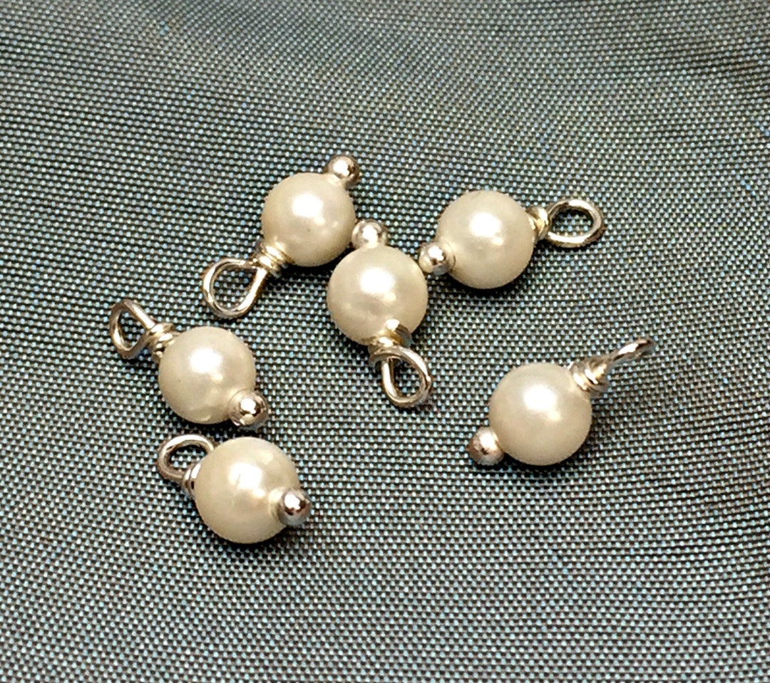 SAVE BIG -4mm Freshwater Pearl, 4mm Pearl, White Pearls, Round Pearls ...