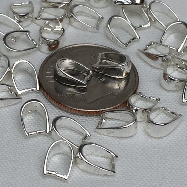 Sterling Silver Bail - Etsy