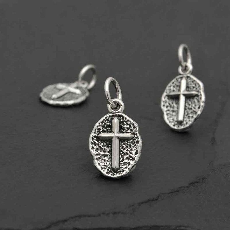Cross Charm - Etsy