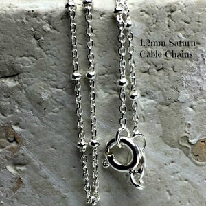 Add a Chain, Sterling Silver Chains, Double Rope Chain, Cable Chain ...