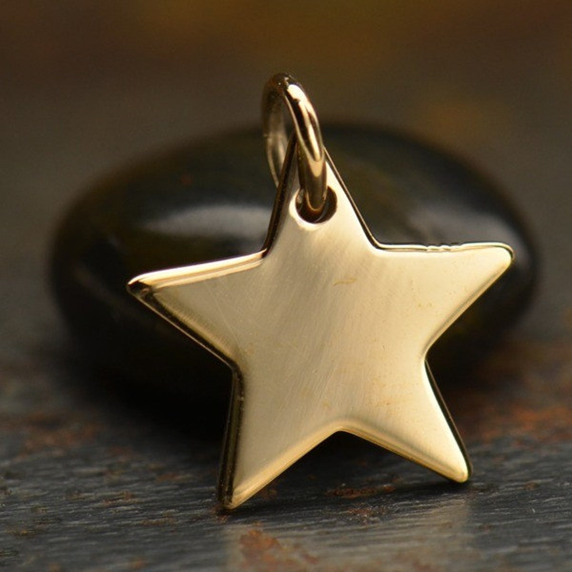 Star Charms Sterling Silver Natural Bronze Celestial - Etsy