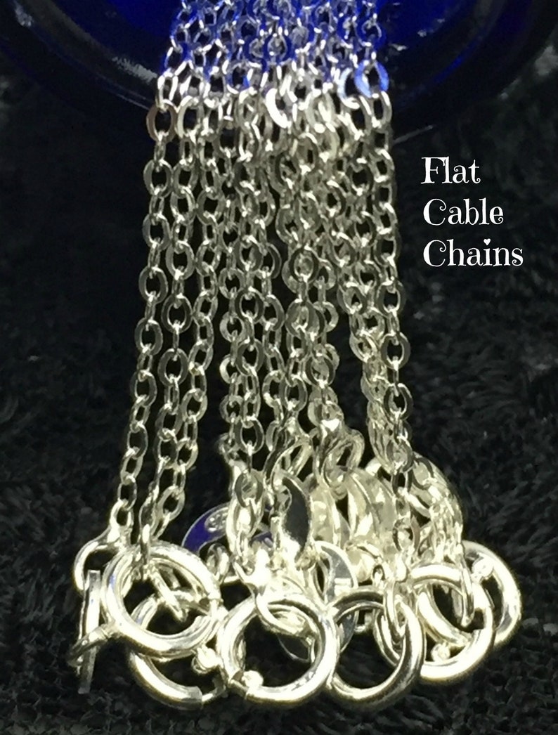 Add a Chain Sterling Silver Chains Double Rope Chain Cable | Etsy