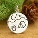 Camping Charm Campfire Scene Charm Campground Charm - Etsy