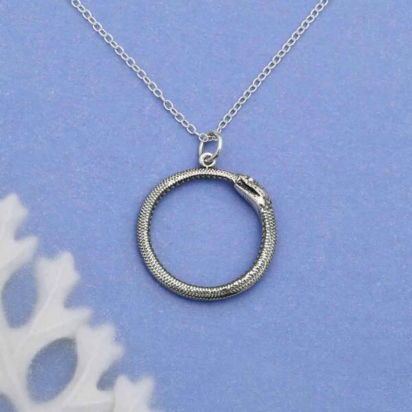 Ouroboros Necklace - Etsy