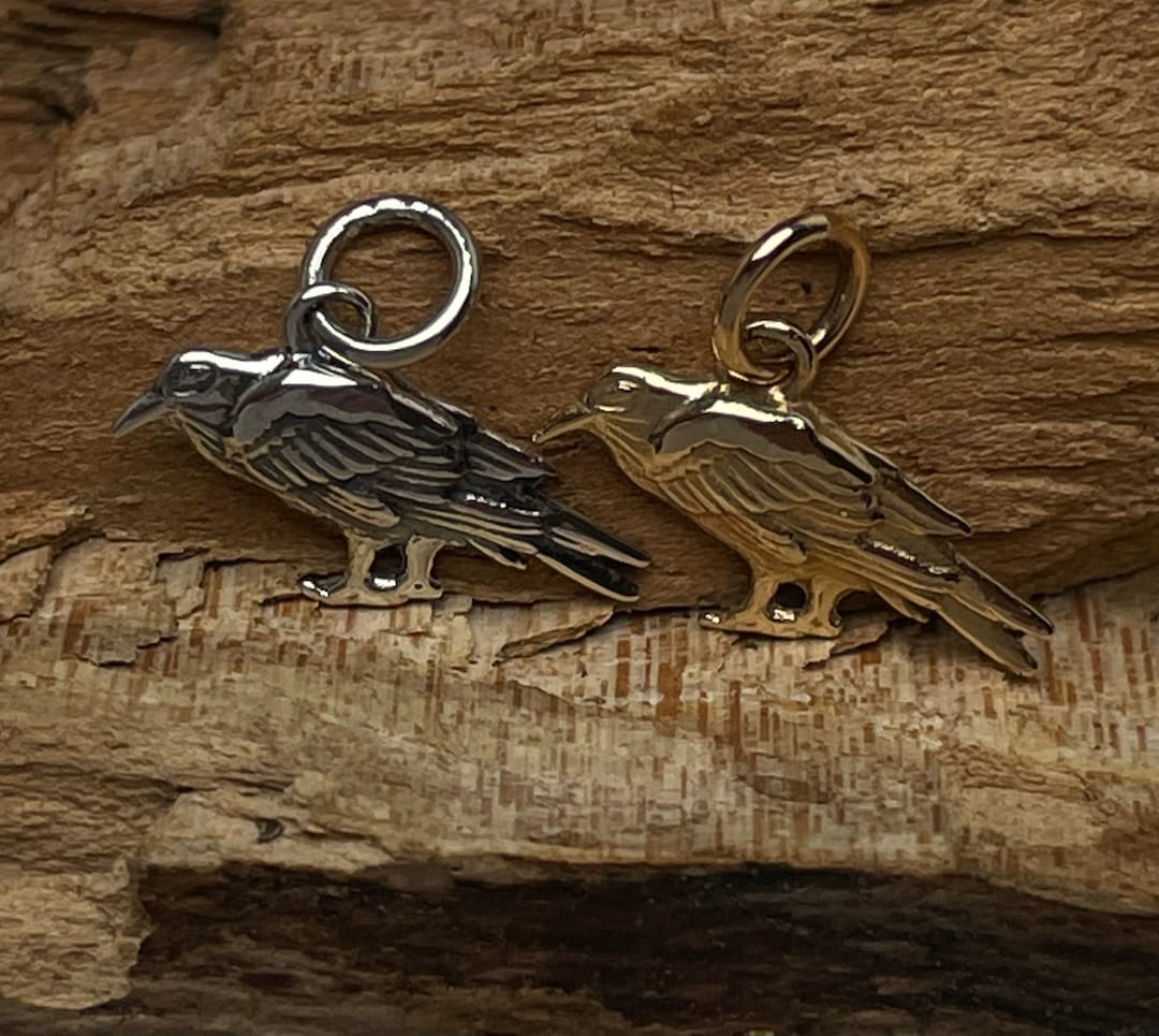 Raven Charms Baltimore Ravens Bird Charms 3d Raven Charm - Etsy