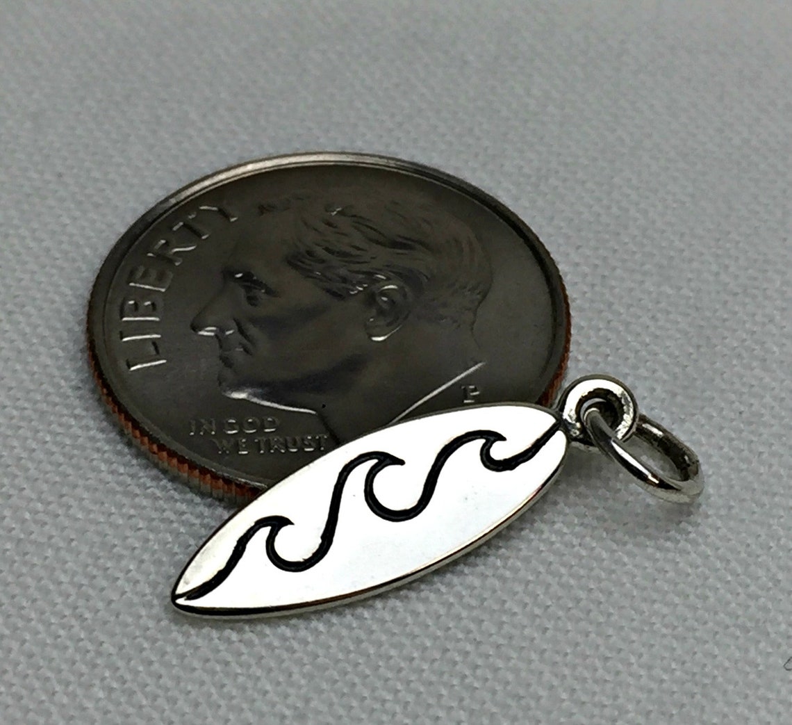 SAVE BIG -surfboard Charms , Sports Charms, Nautical Jewelry ...