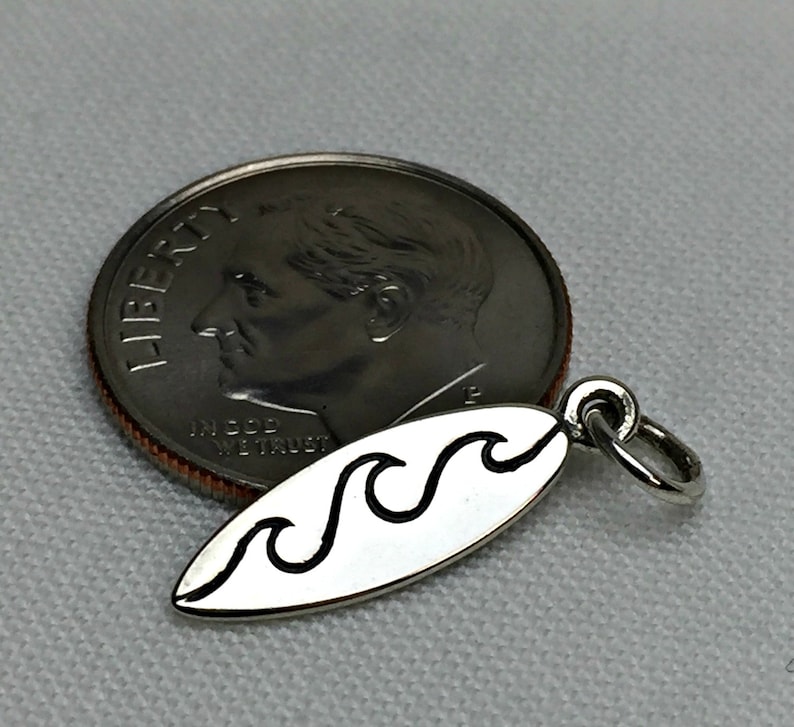 SAVE BIG -surfboard Charms , Sports Charms, Nautical Jewelry ...