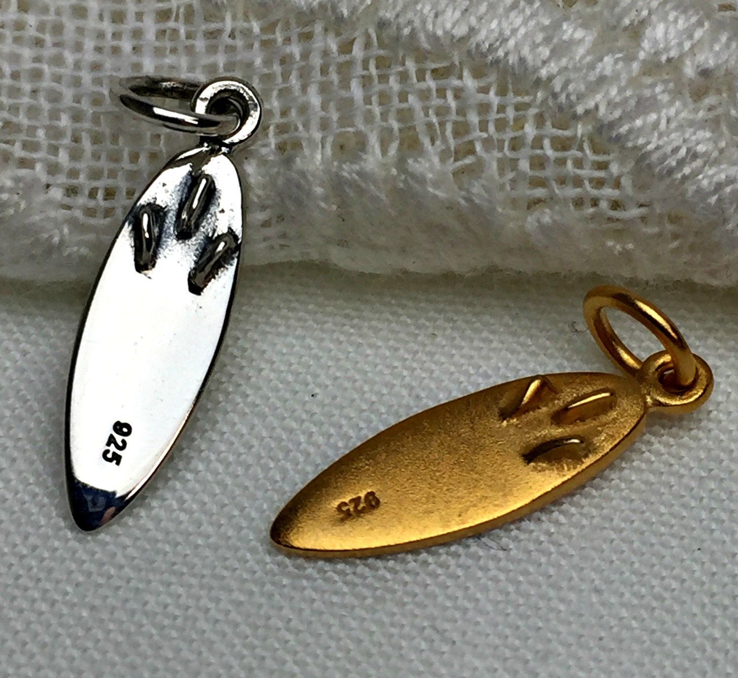 SAVE BIG -surfboard Charms , Sports Charms, Nautical Jewelry ...