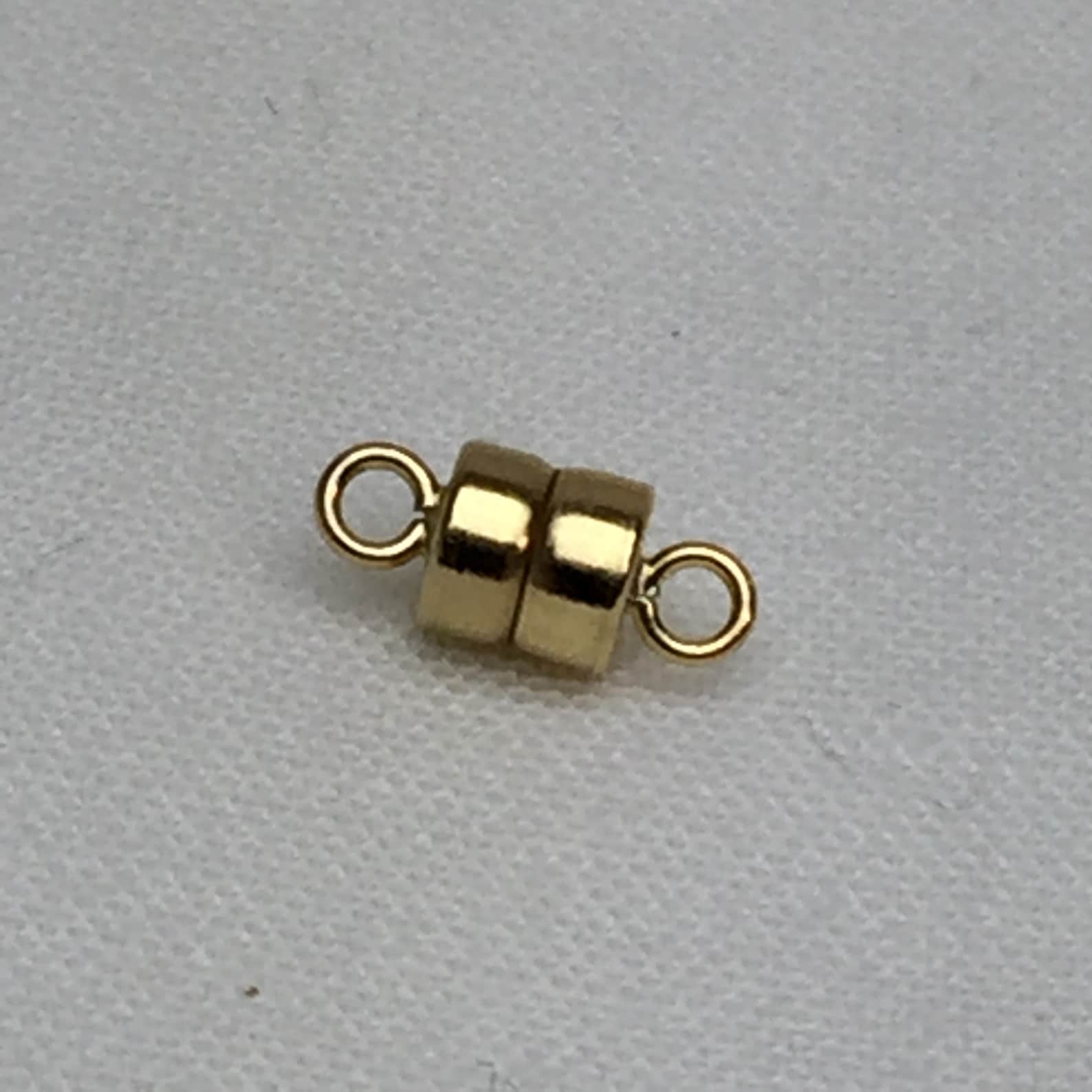 Sterling Silver Magnetic Clasp - Gold Filled Magnet Clasp, Rose Gold ...