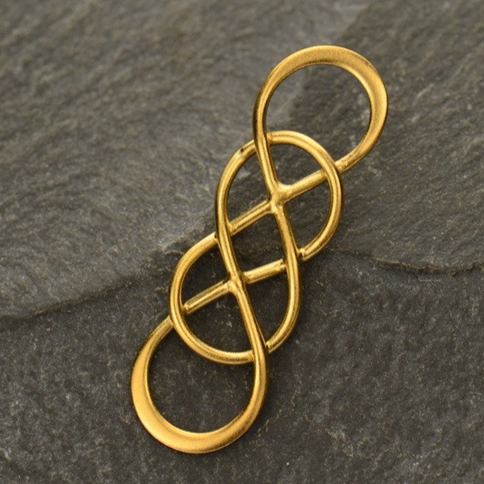 SAVE BIG -intertwined Infinity Links, Sterling Silver Infinity Link ...