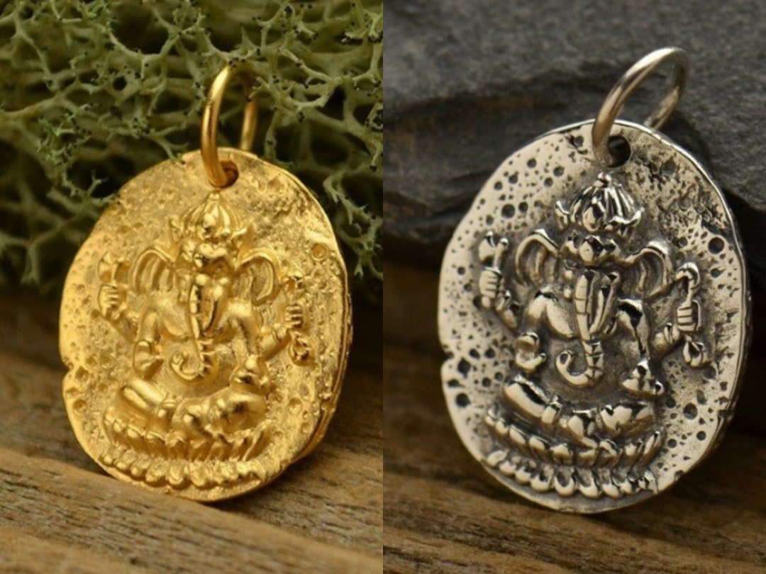 35 Off Plus Coupon 10 Off 100 10off100 Ganesh Coin Charms Etsy