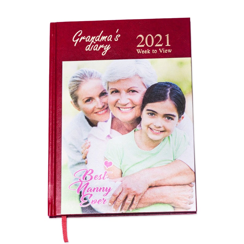 Personalised Photo Diary Custom Printed Diary Photo Gift Idea for Loved ...