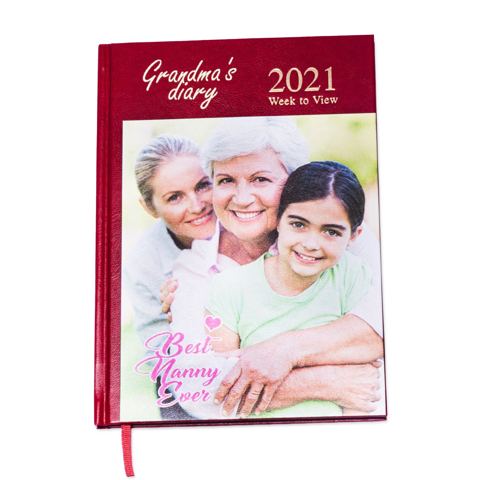 Personalised Photo Diary Custom Printed Diary Photo Gift Idea for Loved ...