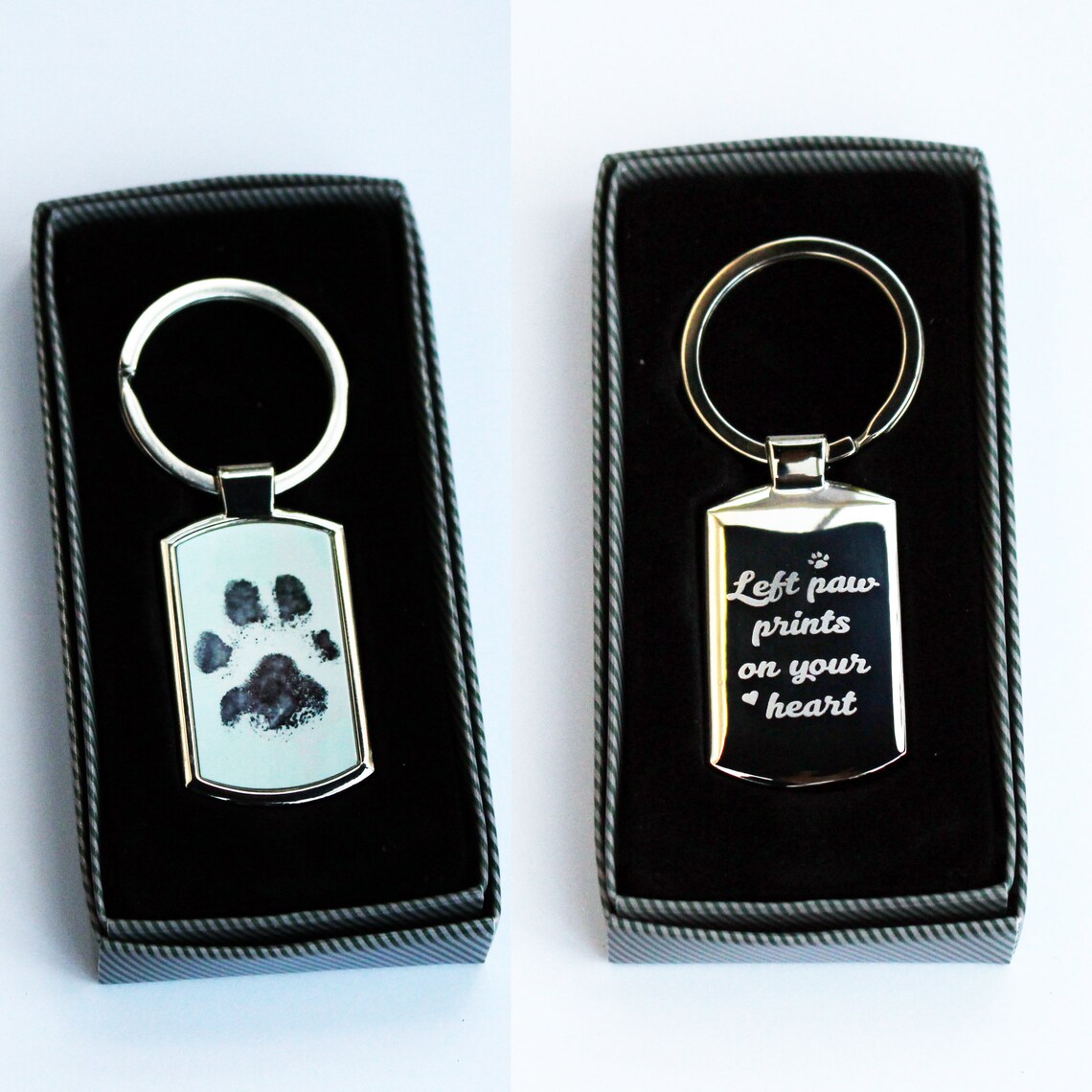 Personalised Engraved and Photo Printed Keyring Keepsakes - Etsy UK
