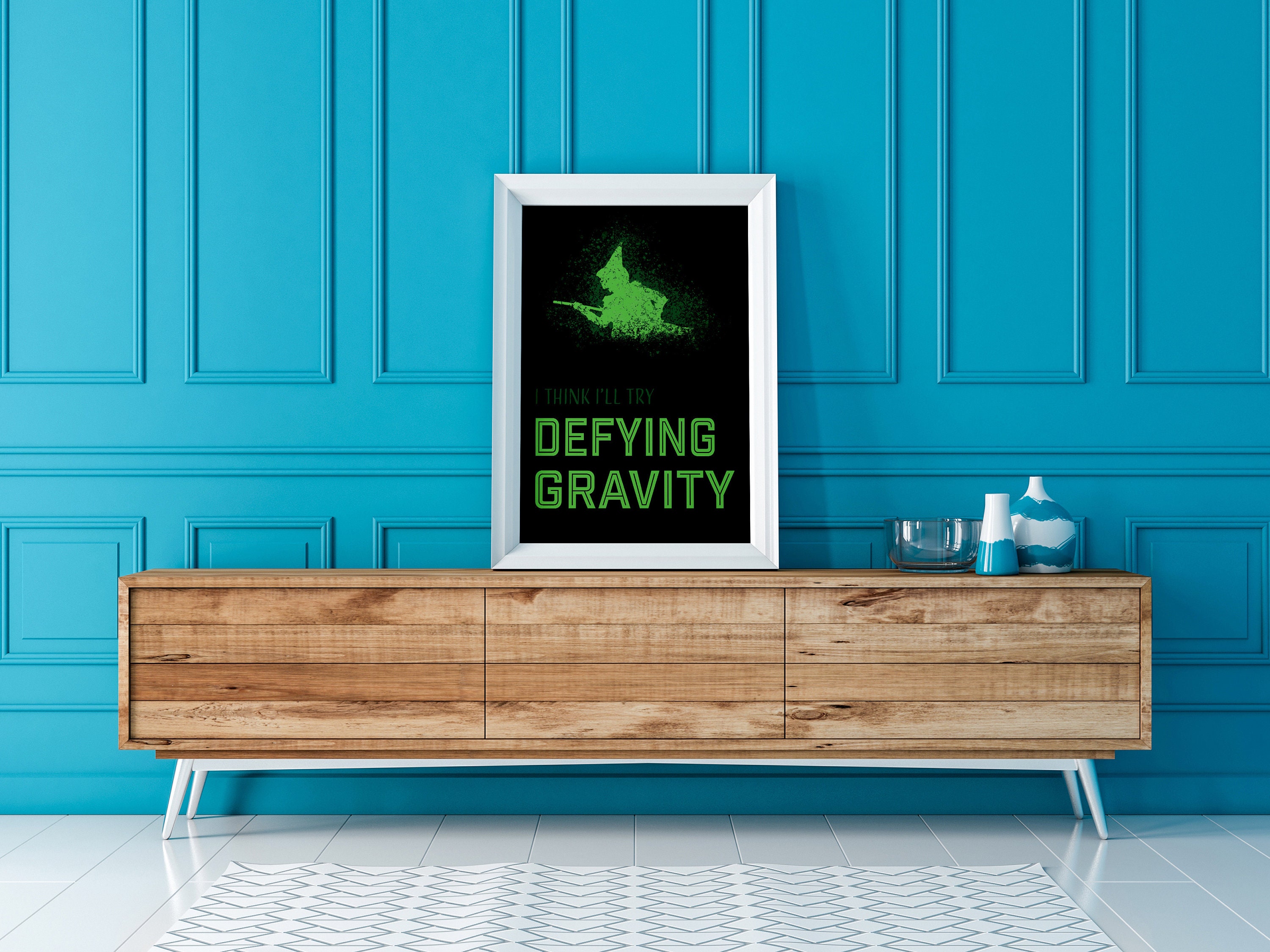 Wicked Defy Gravity Broadway Musical Wall Art Inspiration Motivation I ...